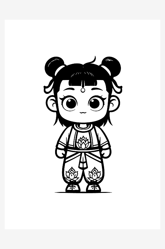 Q版哪吒素材_Q版哪吒模板_Q版哪吒设计图片免费下载-众图网