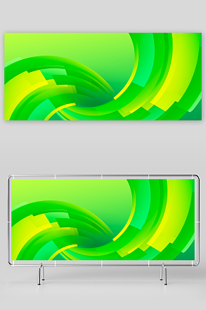 绿色背景展板素材素材下载-众图网